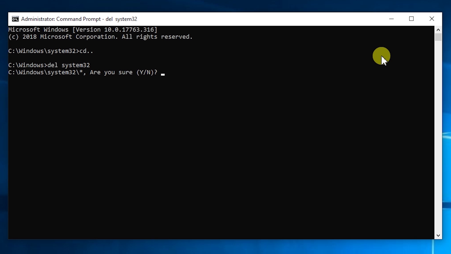 Delete System32 and Feel the Performance! - GEEKY SOUMYA