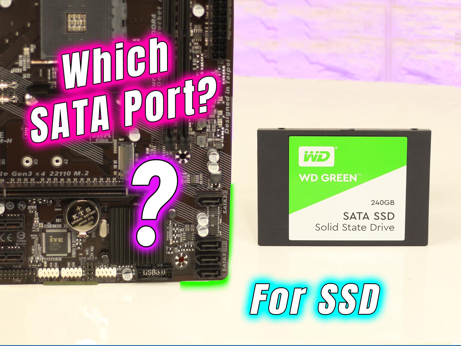 Which SATA Port Is Best to Connect SSD in Your Desktop PC? - GEEKY SOUMYA